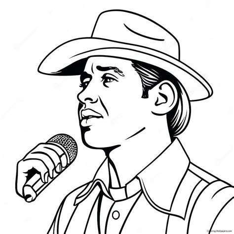 Famous Singer Coloring Page 2951 2356