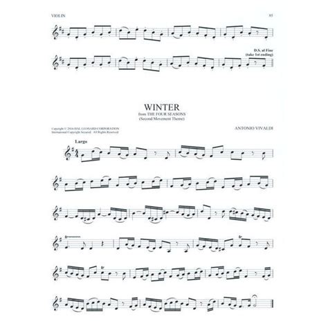 Hal Leonard 101 Classical Themes Violin Norway