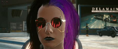Round Sunglasses Cyberpunk 2077 Mods