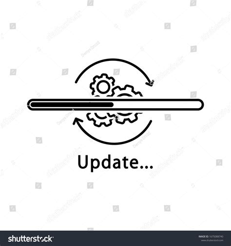 Loading Process Update System Icon Concept Stock Vector Royalty Free 1675088740 Shutterstock