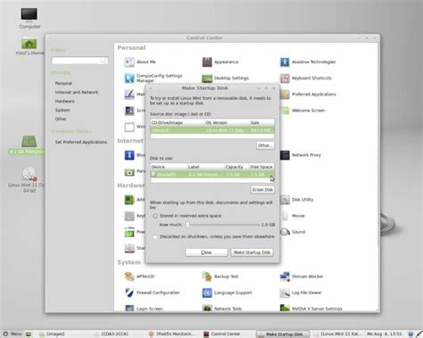 Creating A Bootable USB Device On Linux Mint