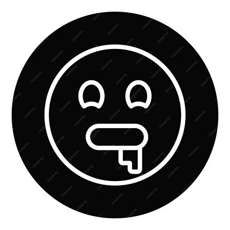 Premium Vector Drooling Face Vector Illustration