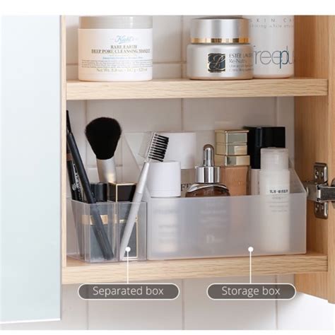 2 Small Makeup Organizer With Dividers Shopee Philippines