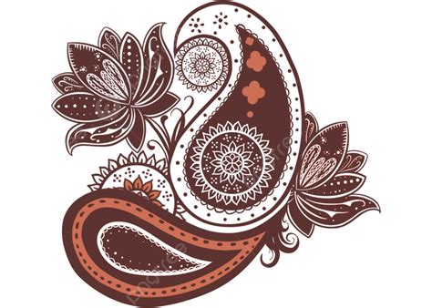 Paisley Flower Design