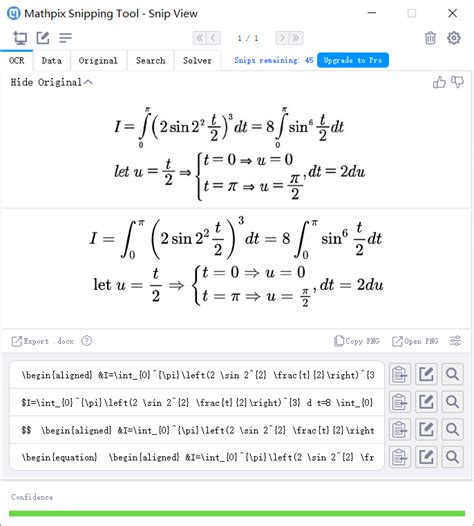 3mathpix Snipping Tool——公式截图获取工具（转为latex、markdown格式）截图转markdown公式编辑器