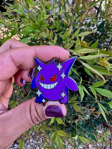 Poke Gangar Enamel Pin Pin Plugged