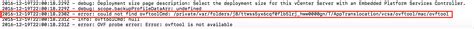 macos vcsa installer “ovftool” error technicloud