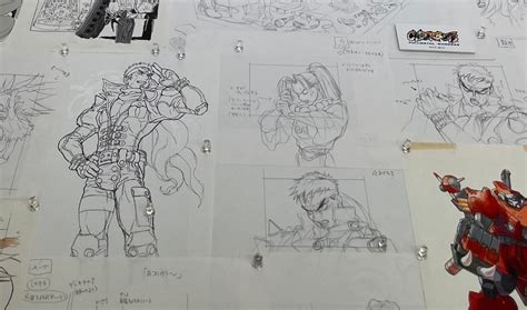Capcom Art Account Shares Early Sketches Of Street Fighter Alpha