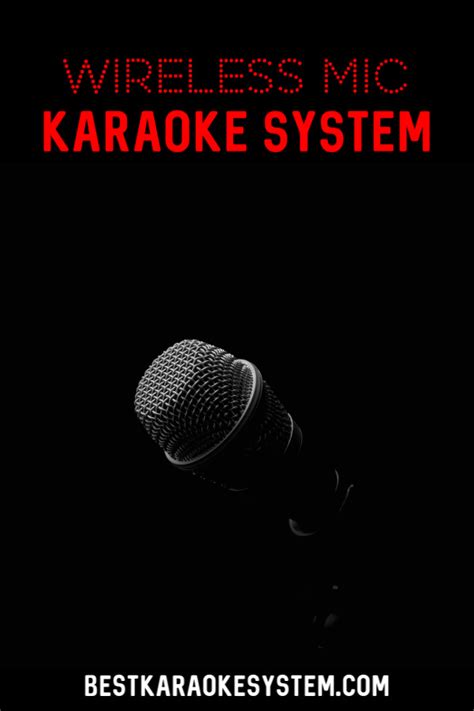 Wireless Microphone Karaoke System Best Karaoke System