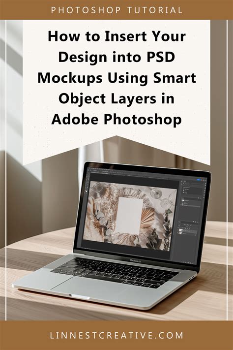 How To Insert Your Design Into Psd Mockups Using Smart Object Layers In