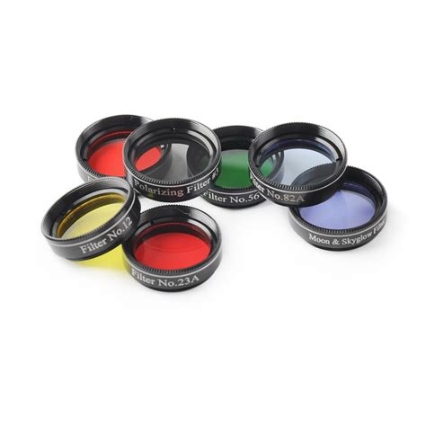 Solo Standard 125 Inch 7pcs Telescope Filter Glas Grandado