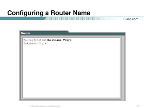 ppt ccna 2 v3 1 module 3 configuring a router powerpoint presentation
