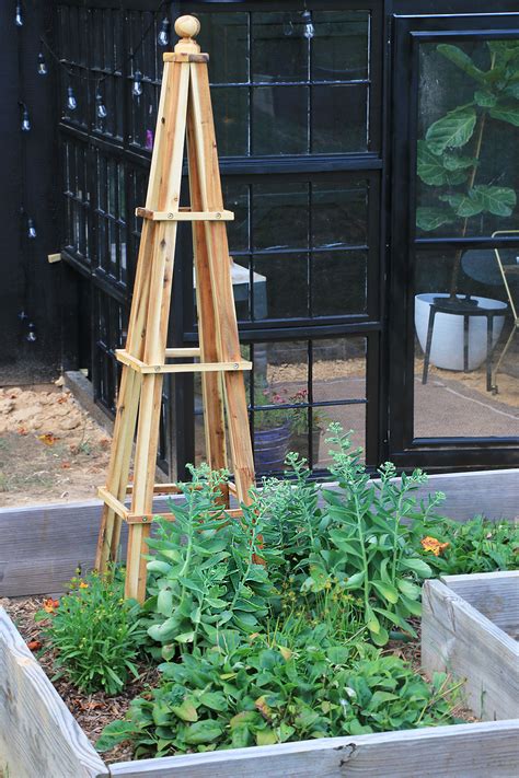 Wooden Obelisk Trellis Home Made By Carmona