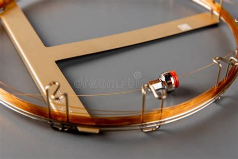 Capillary Column For Gas Chromatographic Analysis Stock Image Image Of Analysis Equipment