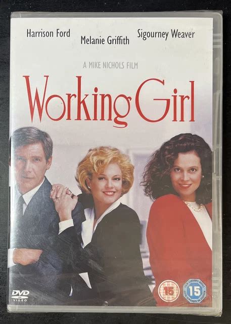 Working Girl Dvd 1988 Mike Nichols Sigourney Weaver Harrison Ford