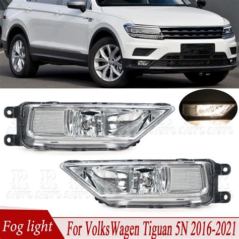 Car Front Bumper Fog Light Fog Lamp With Bulbs Halogen For Volkswagen
