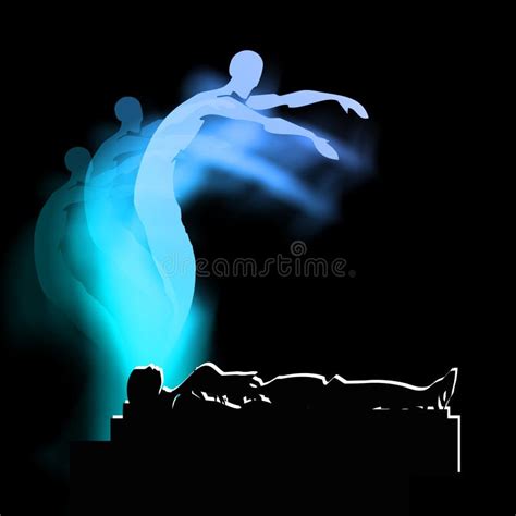 Death Soul And Life After Death Afterlife Stock Illustration