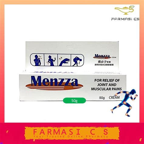 Menzza Cream 50g Exp 03 2026 [ Farmasi Cs ] Shopee Malaysia