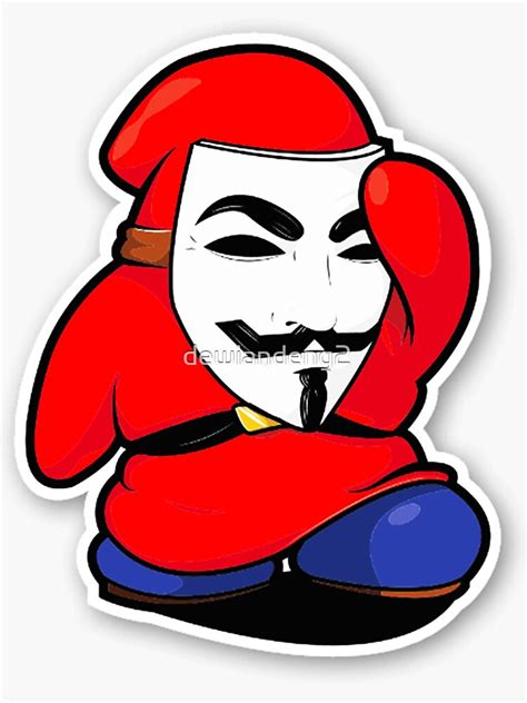 Animasi Hacker Vs Cracker Sticker By Dewiandeng2 Redbubble