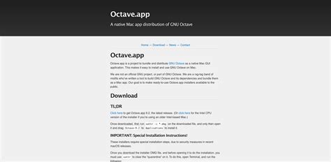 Octaveapp：gnu Octave的原生mac应用分发版 懂ai