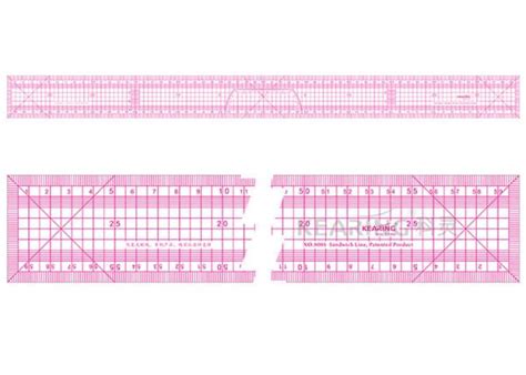 Pattern Grading Ruler 60cm