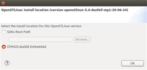 how to install the yocto project sdk in stm32cubeide stm32mpu