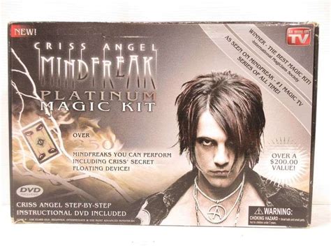 Criss Angel Mindfreak Magic Kit Over 250 Tricks You Can Perform Albrecht Auction Service