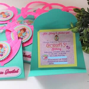 Purse Birthday Invitations Girls Birthday Invitations Fancy Birthday