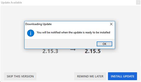 Auto Update Download Notification Not Working · Issue 1300 · Rocketchatrocketchatelectron