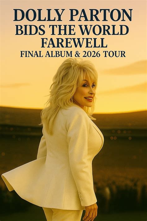 Melozone Dolly Parton Says Goodbye To The Stage Dolly Parton
