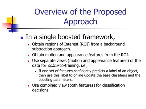 ppt robust moving object detection and categorization using self