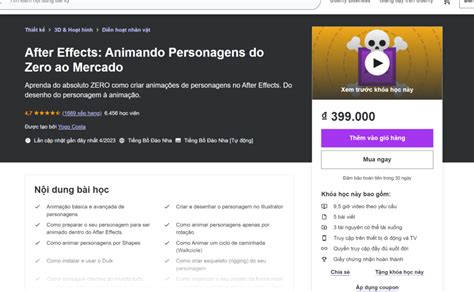 SHARE After Effects Animando Personagens Do Zero Ao Mercado