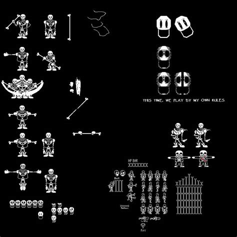 Undertale R Tue Acts 1 3 Sprite Sheet By Jackedupjauhed On Deviantart