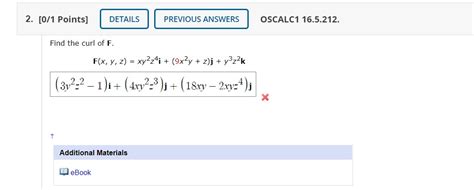Solved 2 0 1 Points DETAILS PREVIOUS ANSWERS OSCALC1 Chegg Com