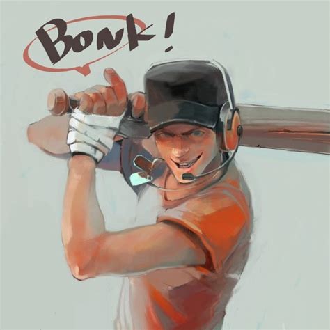 Tf2 Bonk Atomic Punch Tf2 Poster Art Scout Fanart Cool Art