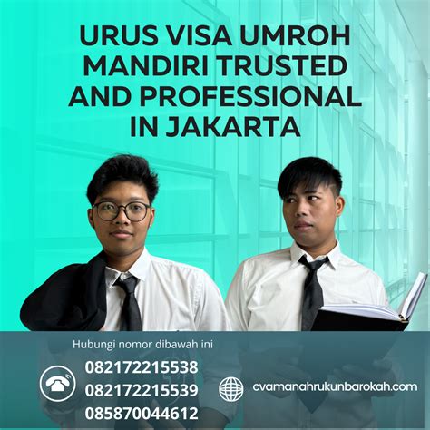 Urus Visa Umroh Mandiri Trusted And Professional In Jakarta