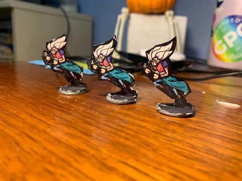 Printed Out Grimdark Futures 2d Femmes Gang Minis Rpoorhammer