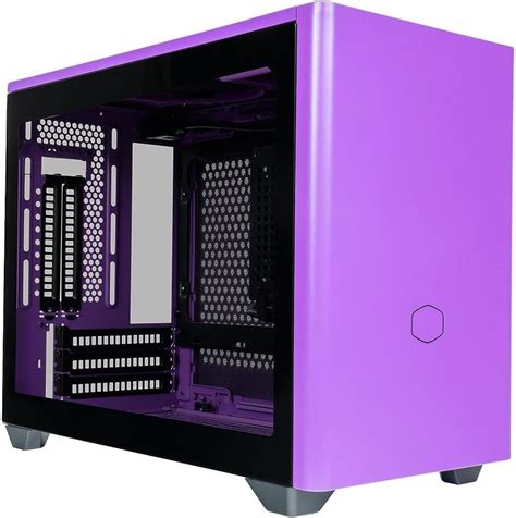 Cooler Master Masterbox Nr200p Purple Mini Itx Mini Tower Desktop