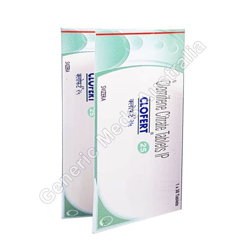 Clofert 25 Mg Tablet Clomiphene Effective Treatment For Female