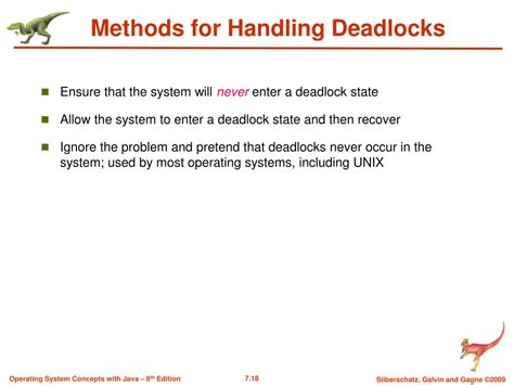 ppt chapter 7 deadlocks powerpoint presentation free download id