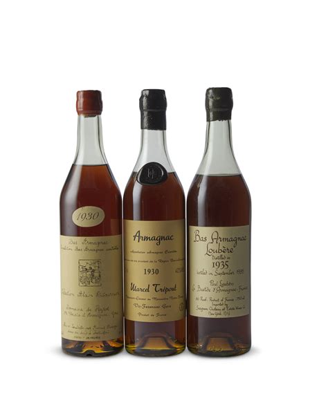 Mixed Armagnac 1930 1935 Marcel Trepout Vieil Armagnac 1930slightly