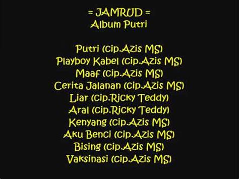 Jamrud Putri Full Album Youtube