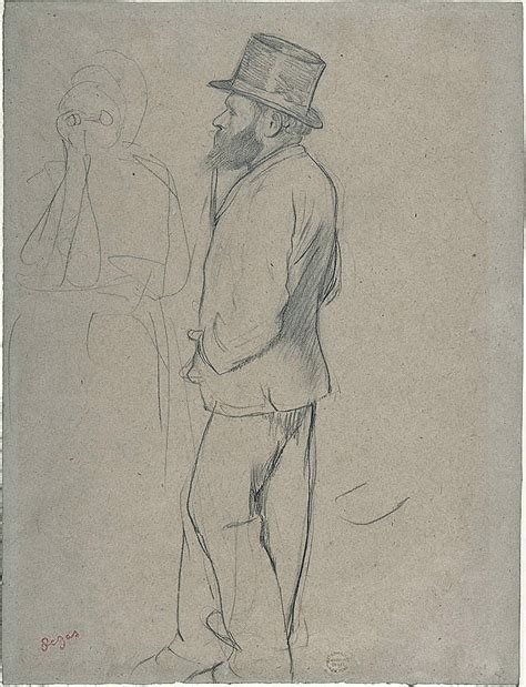 印象派画家、埃德加·德加、速写篇 搜狐大视野 搜狐新闻