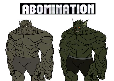 Abomination 2010 Marvel Animated Universe By Gtwmfan On Deviantart