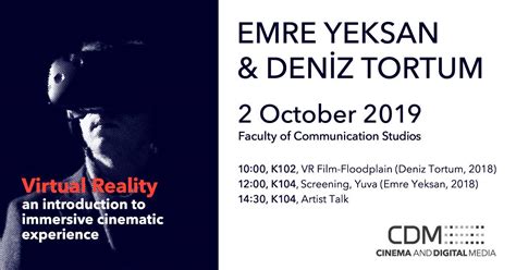 Emre Yeksan Ve Deniz Tortum Gösterim Ve Söyleşi