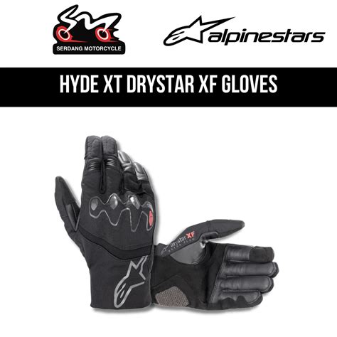 Alpinestars Hyde Xt Drystar Xf Gloves Serdang Motorcycle