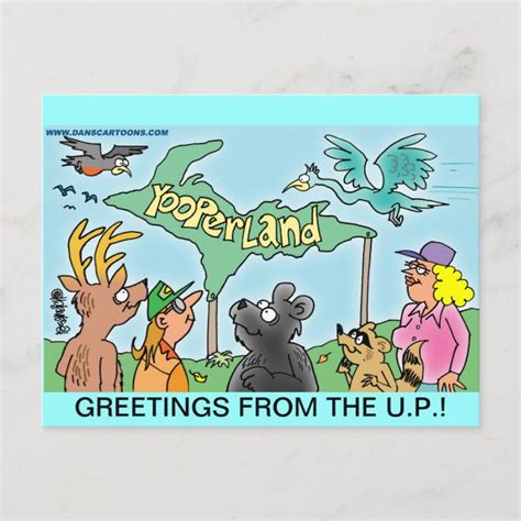 Yooper Postcards For Yoopers Zazzle