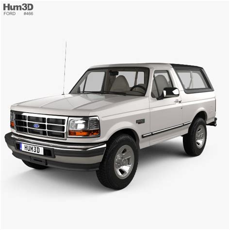 Ford Bronco 3d Models Download