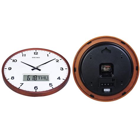 Seiko Analog Clock With Digital Calendar Qxl008b Watch It Pte Ltd