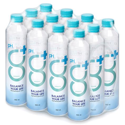 Eight Plus Natural Ph8 Plus Water 552ml Pack 12 Order Online Tops